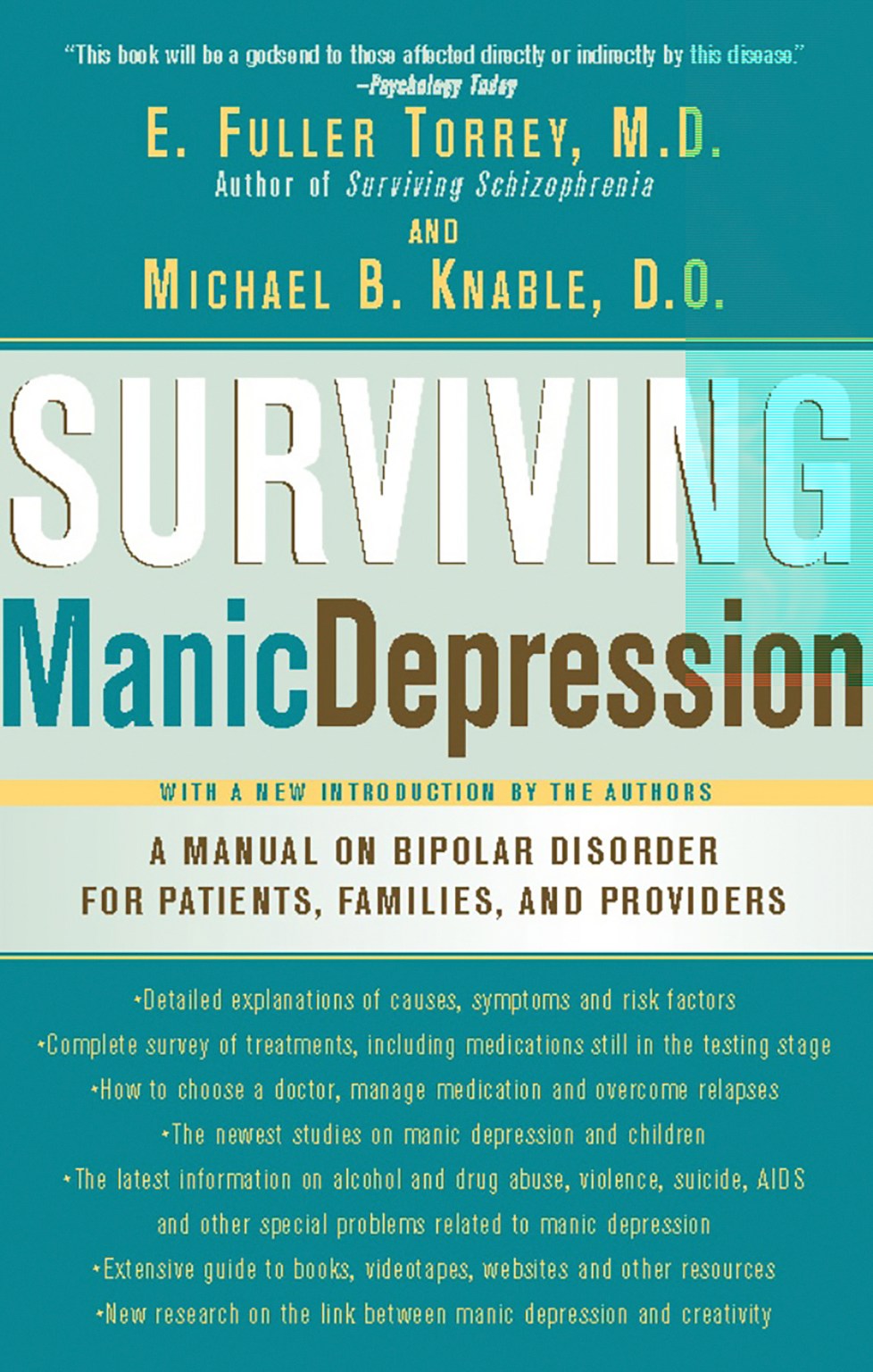 Surviving Manic Depression by E. Fuller Torrey, MD | Hachette Book Group
