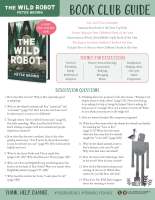 The Wild Robot by Peter Brown | Hachette Book Gropu | Hachette Book Group