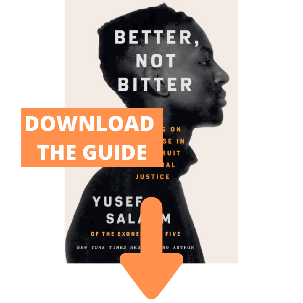 Better, Not Bitter by Yusef Salaam | Hachette Book Group