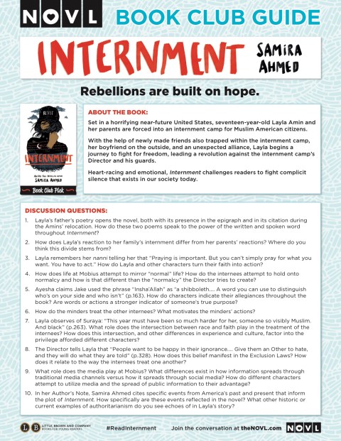 Internment by Samira Ahmed | Hachette Book Group