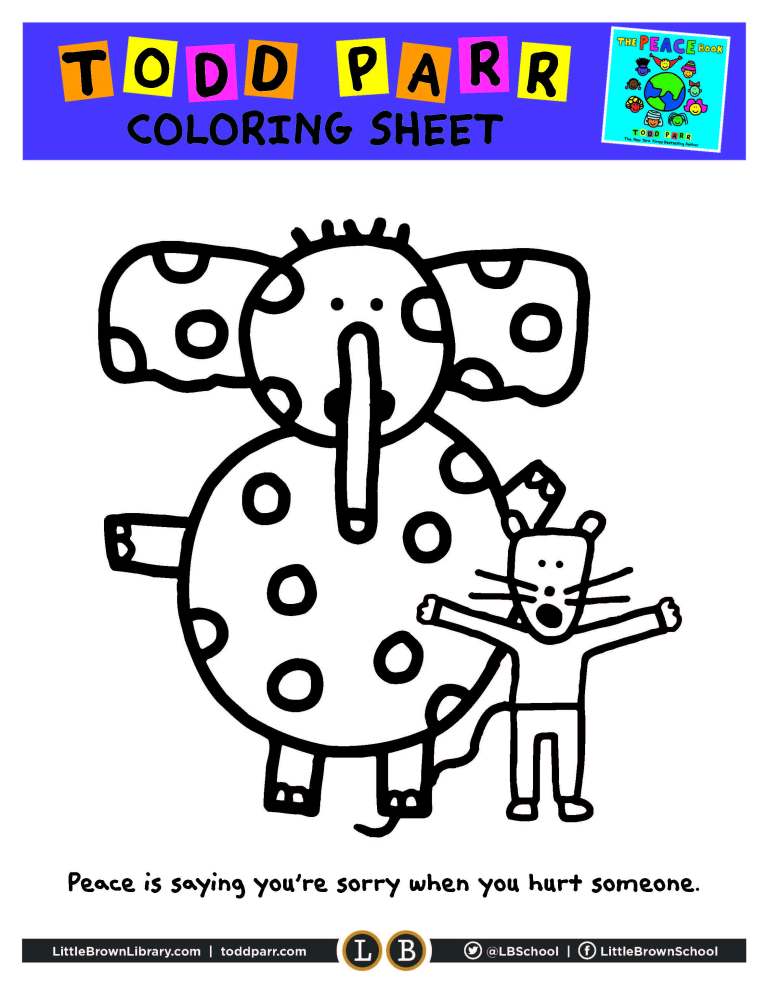 The Peace Book by Todd Parr | Hachette Book Group