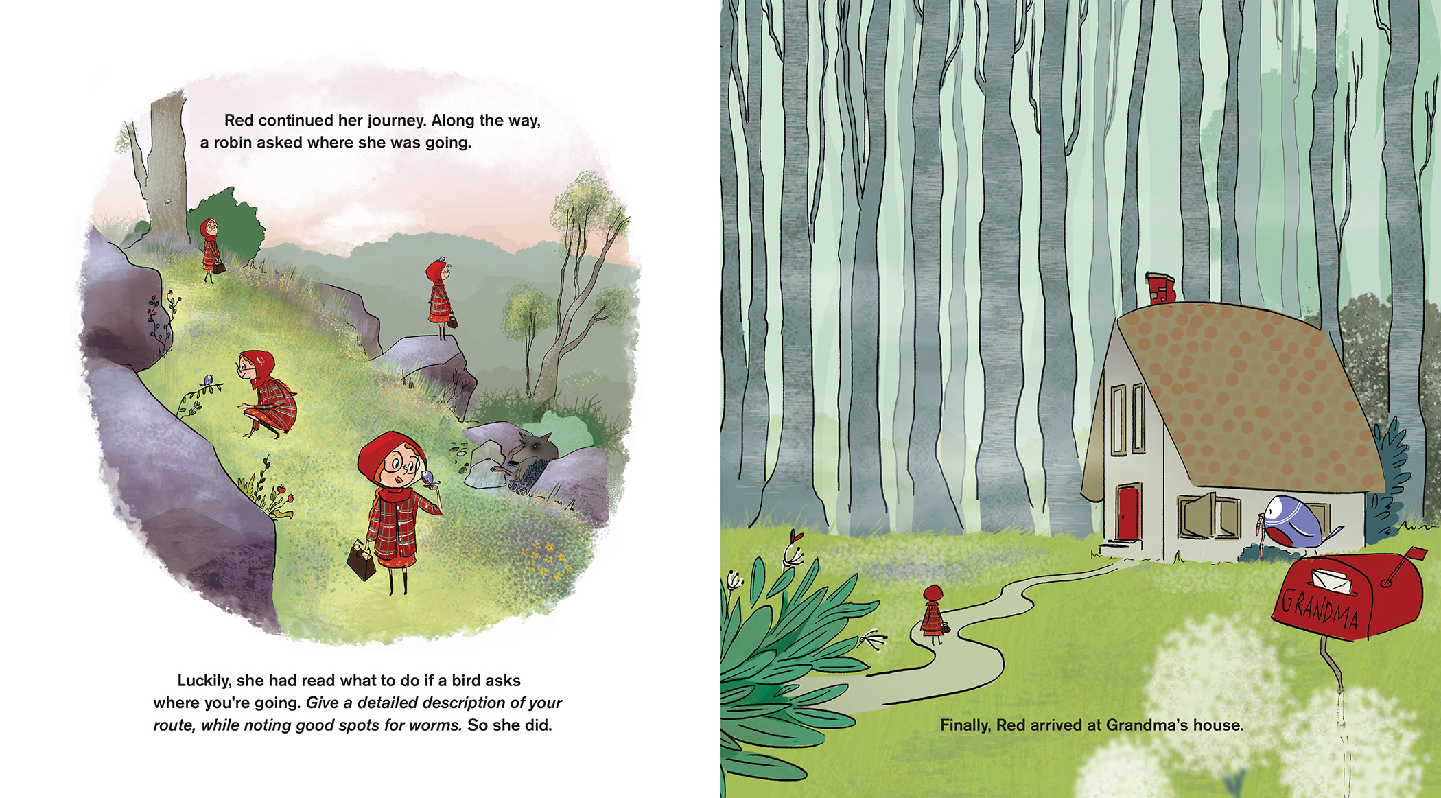 Little Red Reading Hood and the Misread Wolf by Troy Wilson | Hachette ...