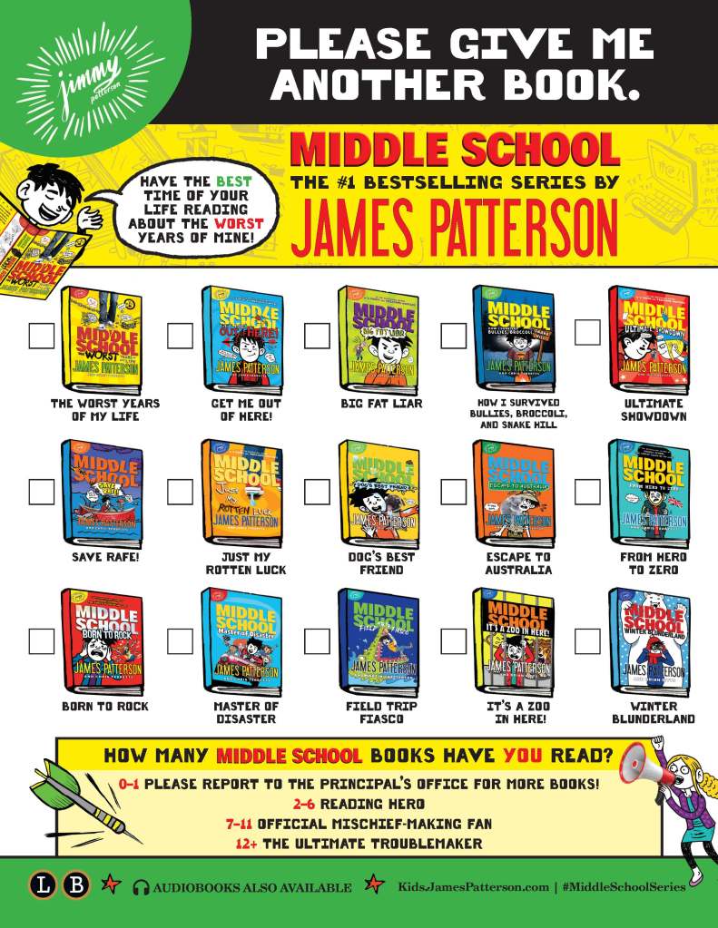 Middle School, The Worst Years of My Life by James Patterson | Hachette ...