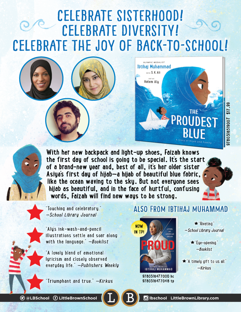 The Proudest Blue by Ibtihaj Muhammad | Hachette Book Group