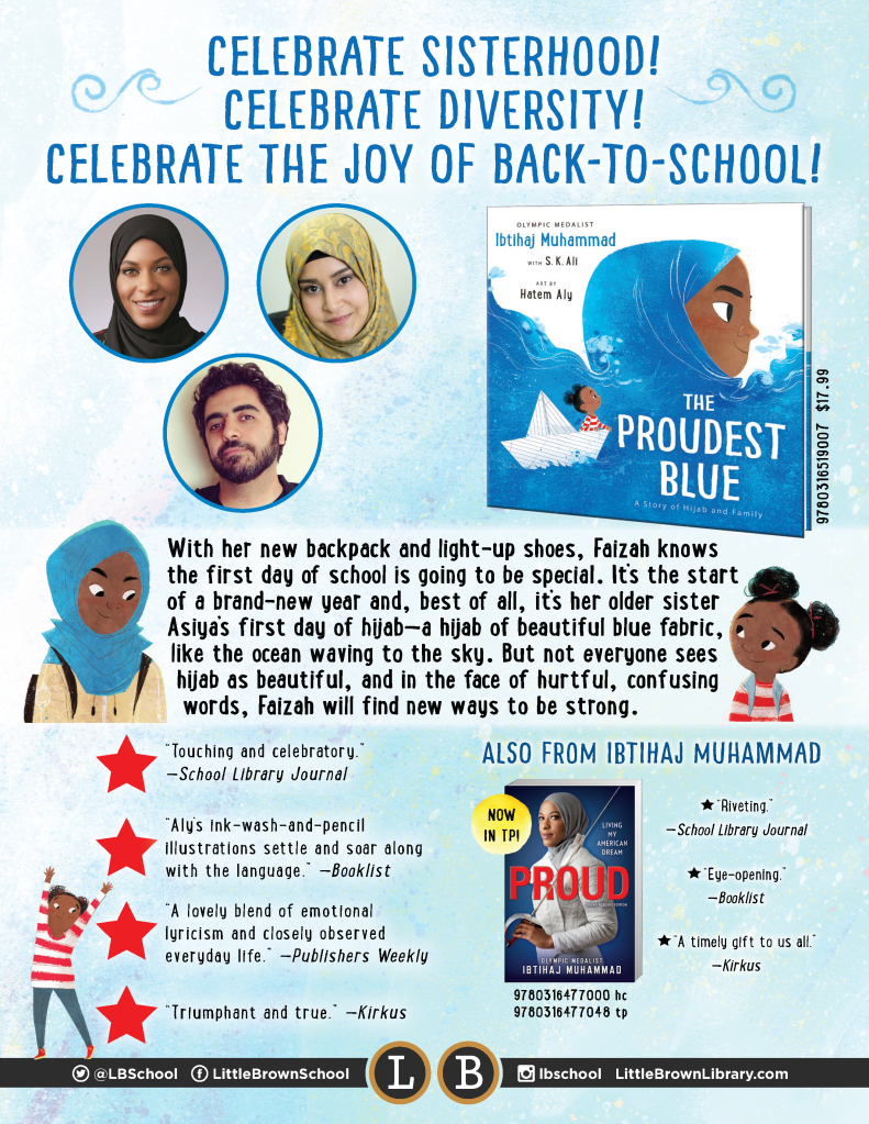 The Proudest Blue by Ibtihaj Muhammad | Hachette Book Group