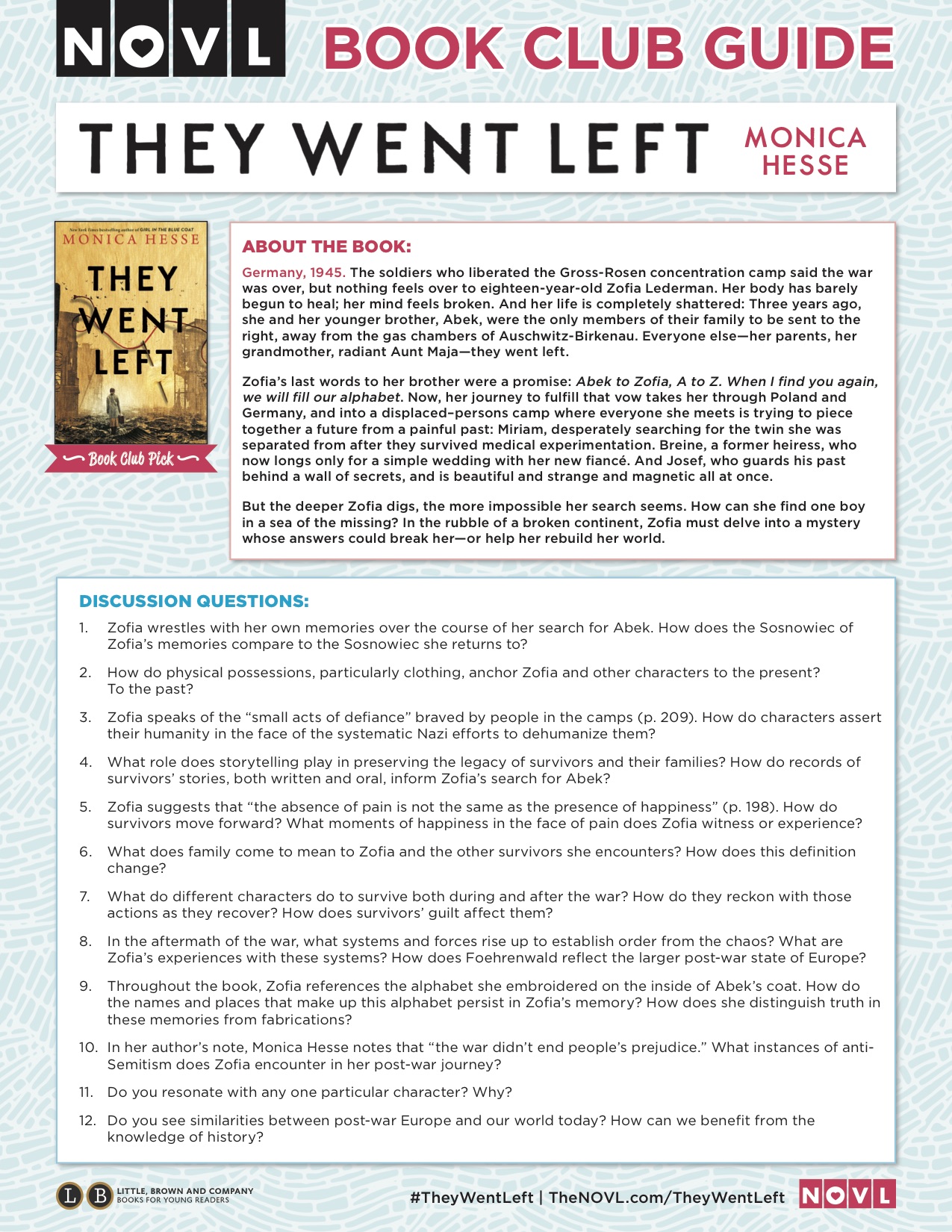 They Went Left by Monica Hesse | Hachette Book Group