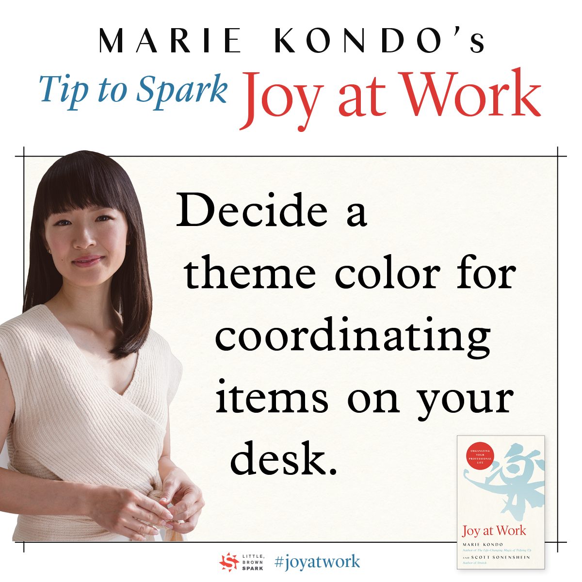 Joy at Work by Marie Kondo | Hachette Book Group