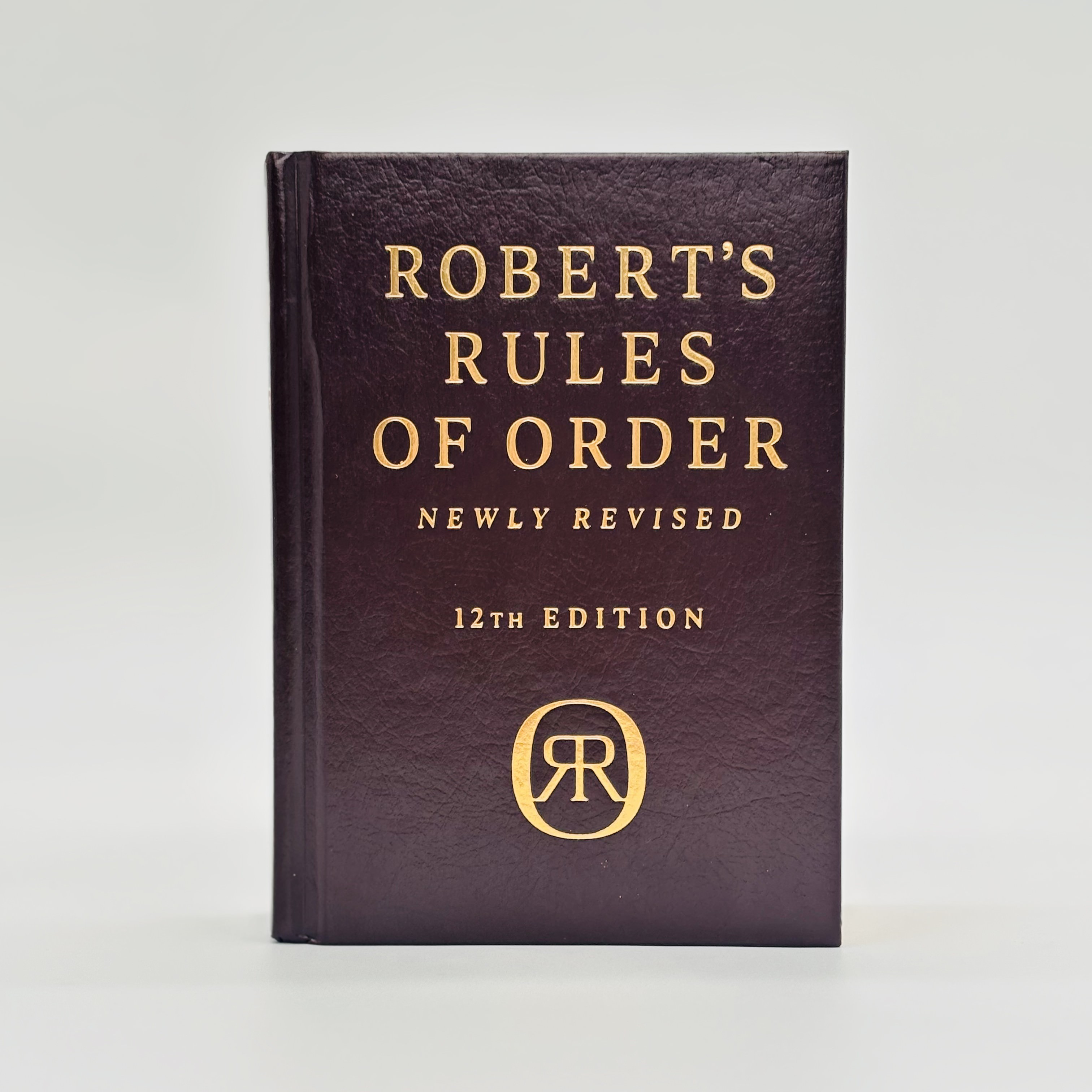 Robert’s Rules of Order Newly Revised, Deluxe 12th edition by Henry M ...