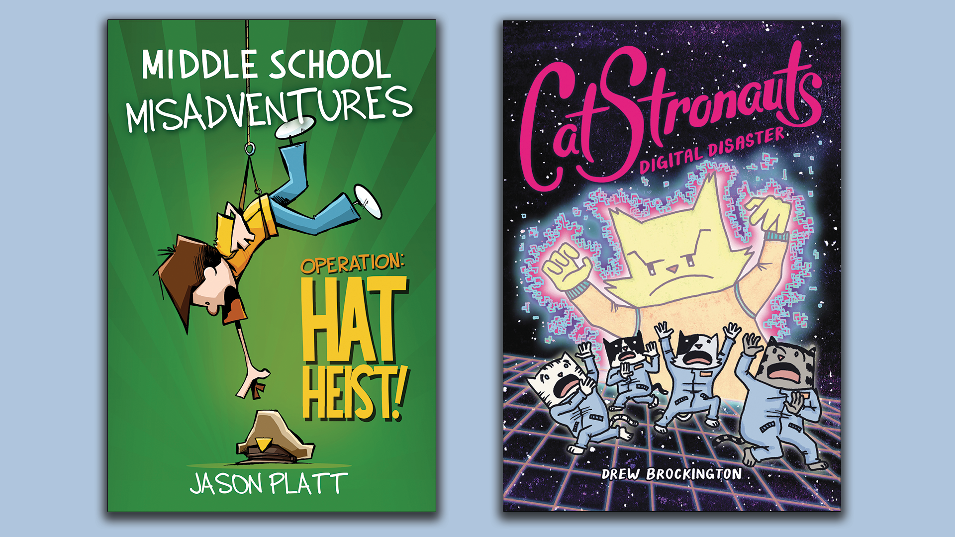 #LBYRCouchFest: Graphic Novel Series — Middle School Misadventures and ...