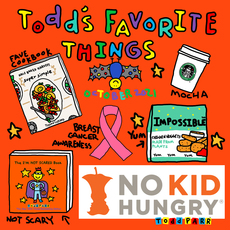 Todd Parr – Todd’s Favorite Things | Todd Parr