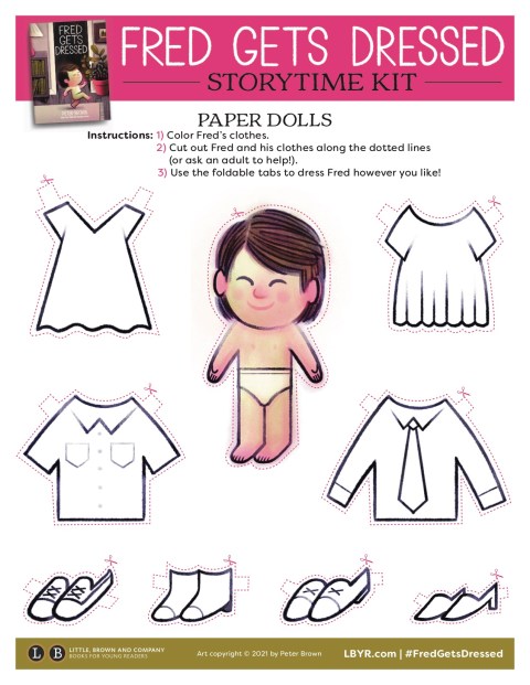 Fred Gets Dressed by Peter Brown | Hachette Book Group