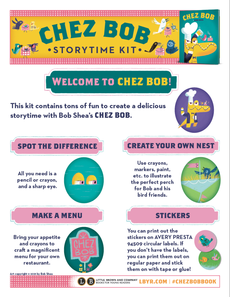 Chez Bob by Bob Shea | Hachette Book Group