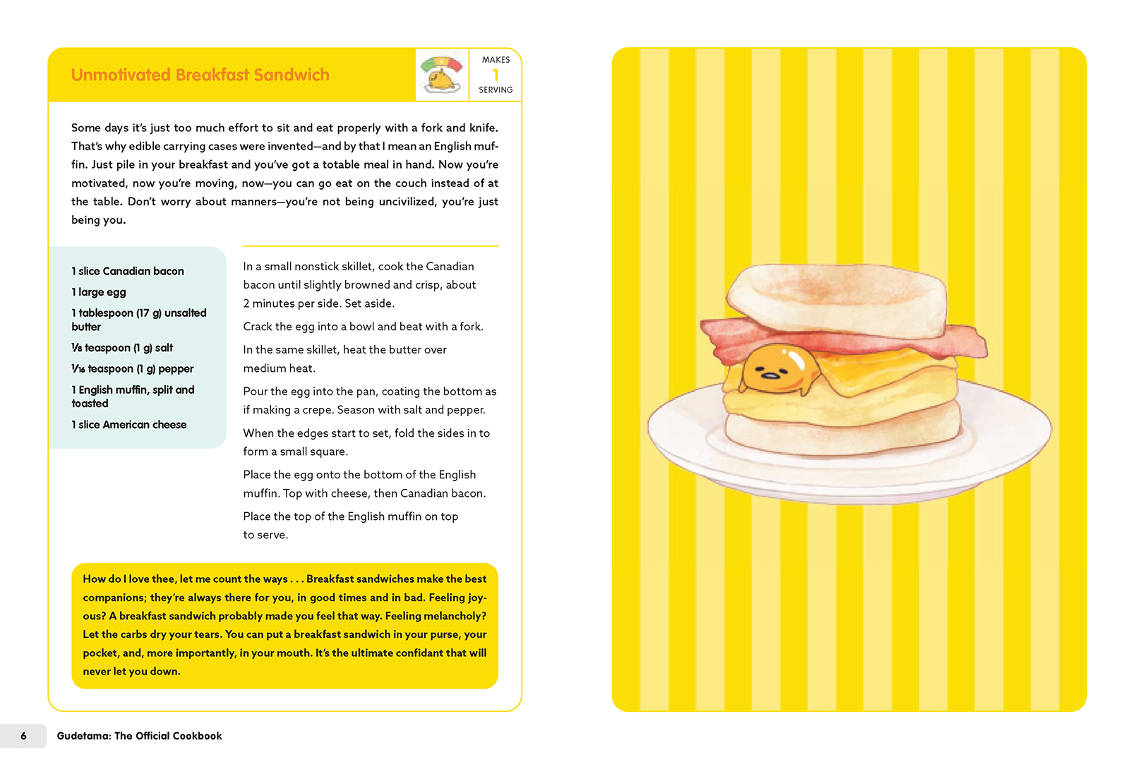 Gudetama: The Official Cookbook by Sanrio | Hachette Book Group