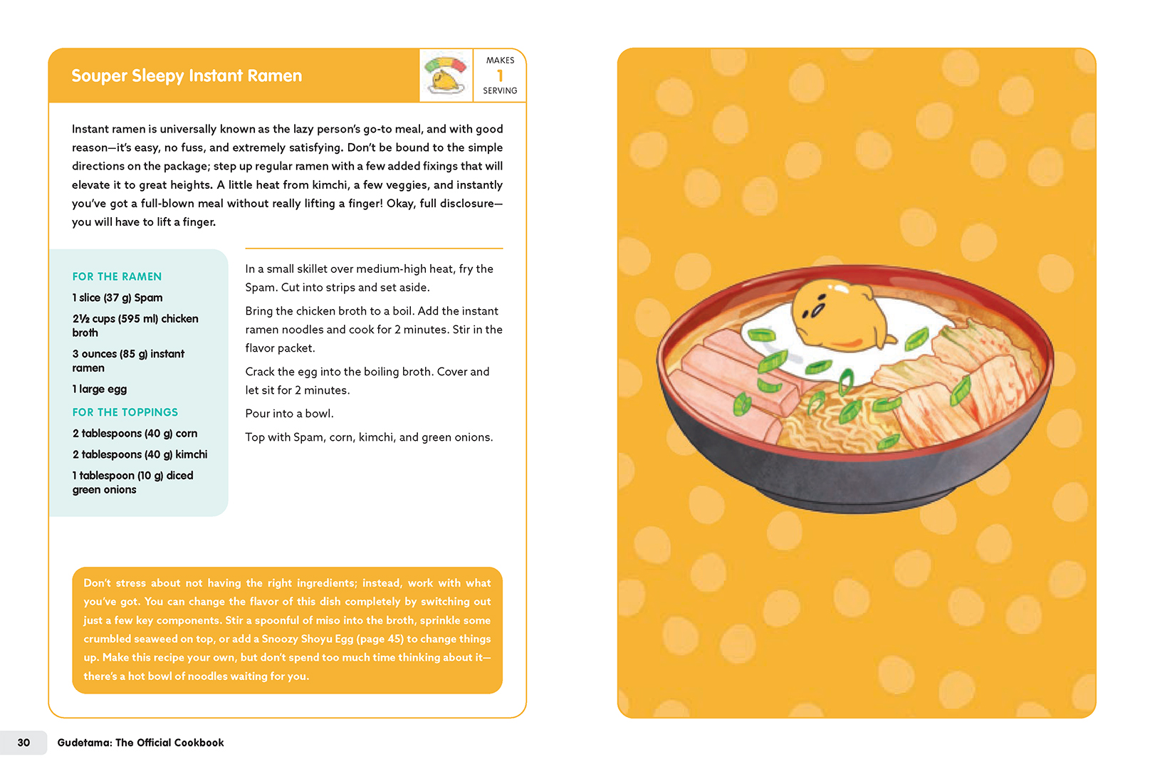 Gudetama: The Official Cookbook by Sanrio | Hachette Book Group