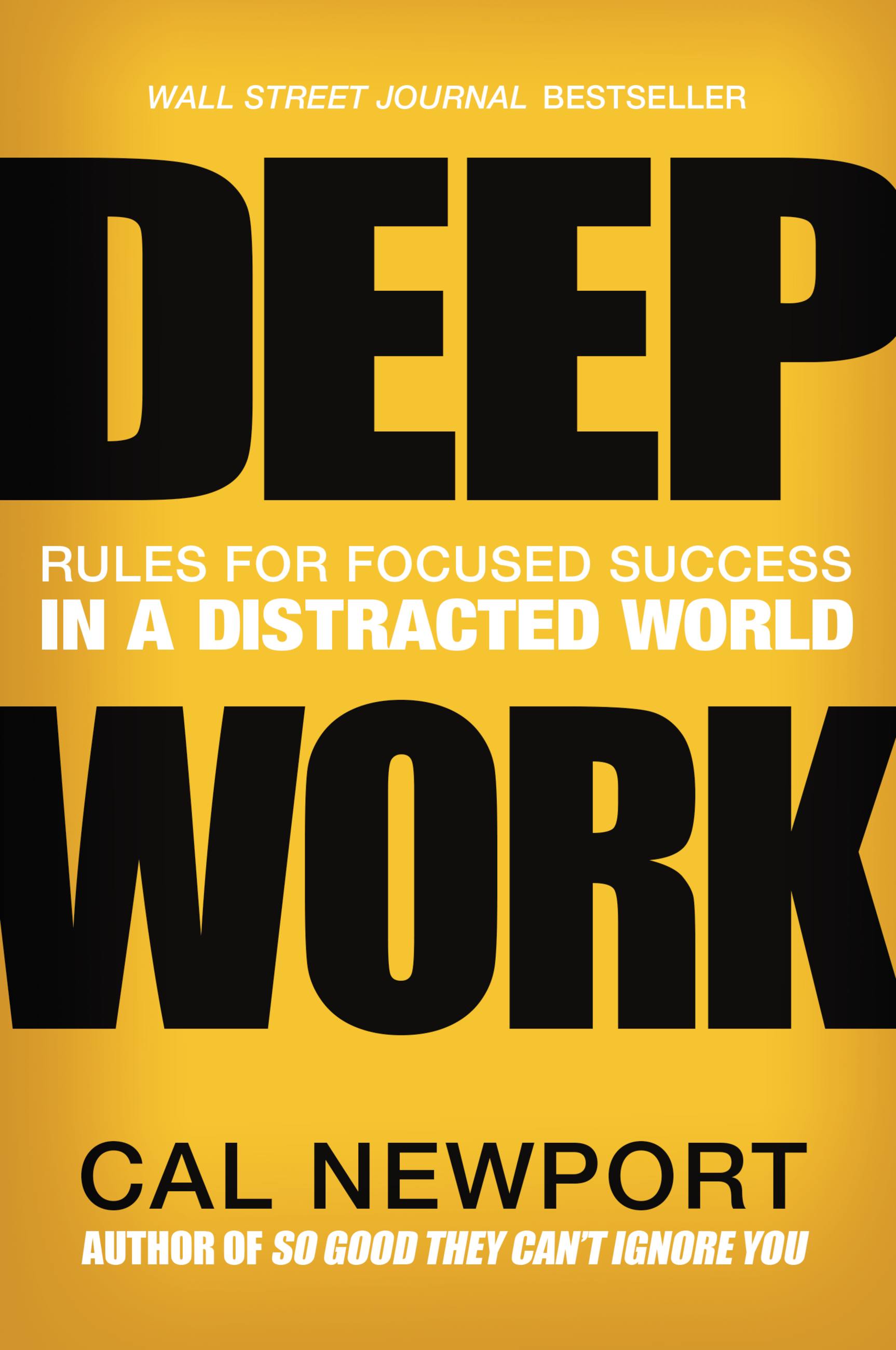 Deep Work by Cal Newport | Hachette Book Group