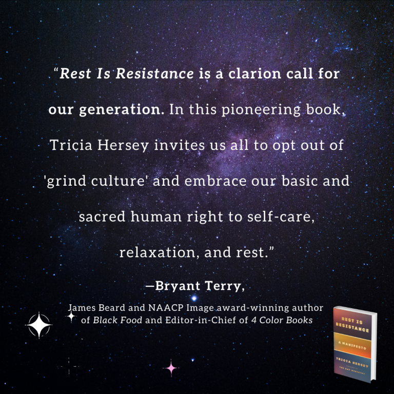 Rest Is Resistance by Tricia Hersey | Hachette Book Group