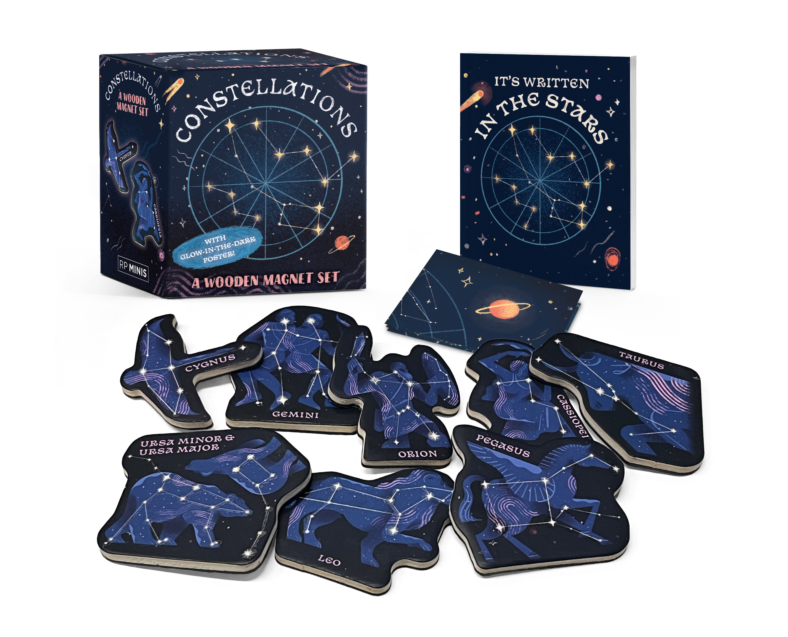 Constellations: A Wooden Magnet Set by Christina Rosso-Schneider ...