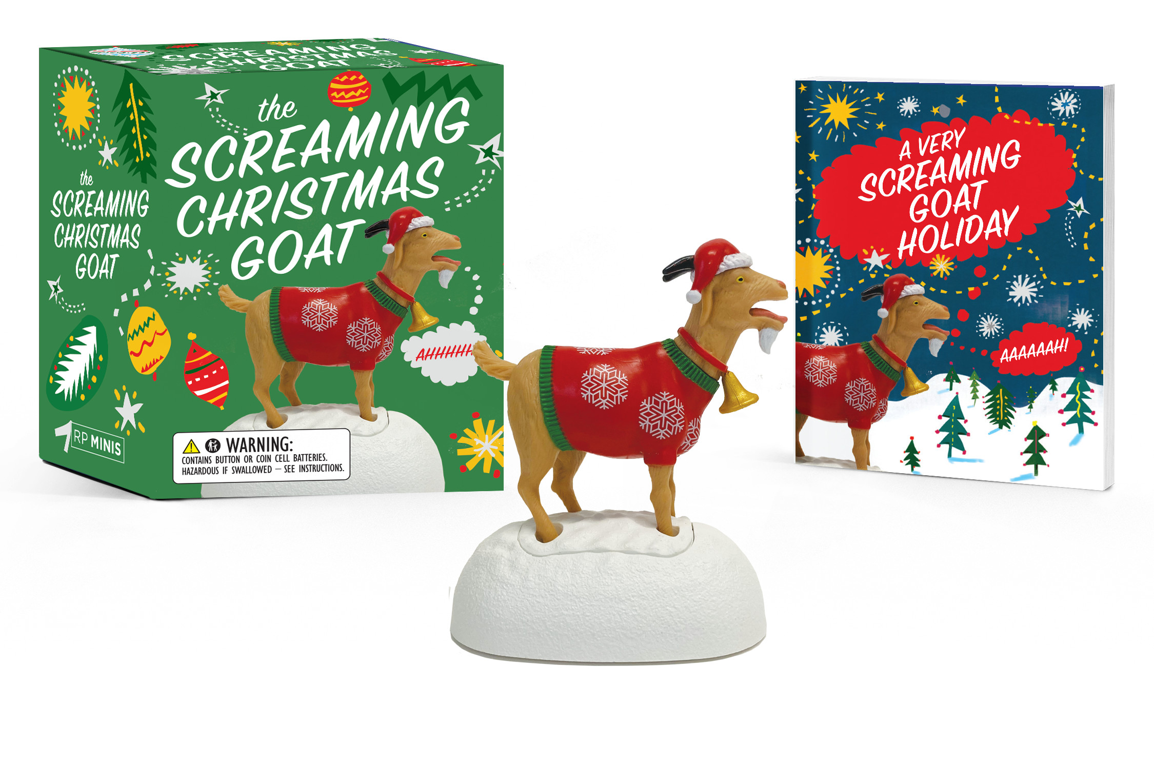 The Screaming Christmas Goat by Lauren Emily Whalen & Lee Hodges ...