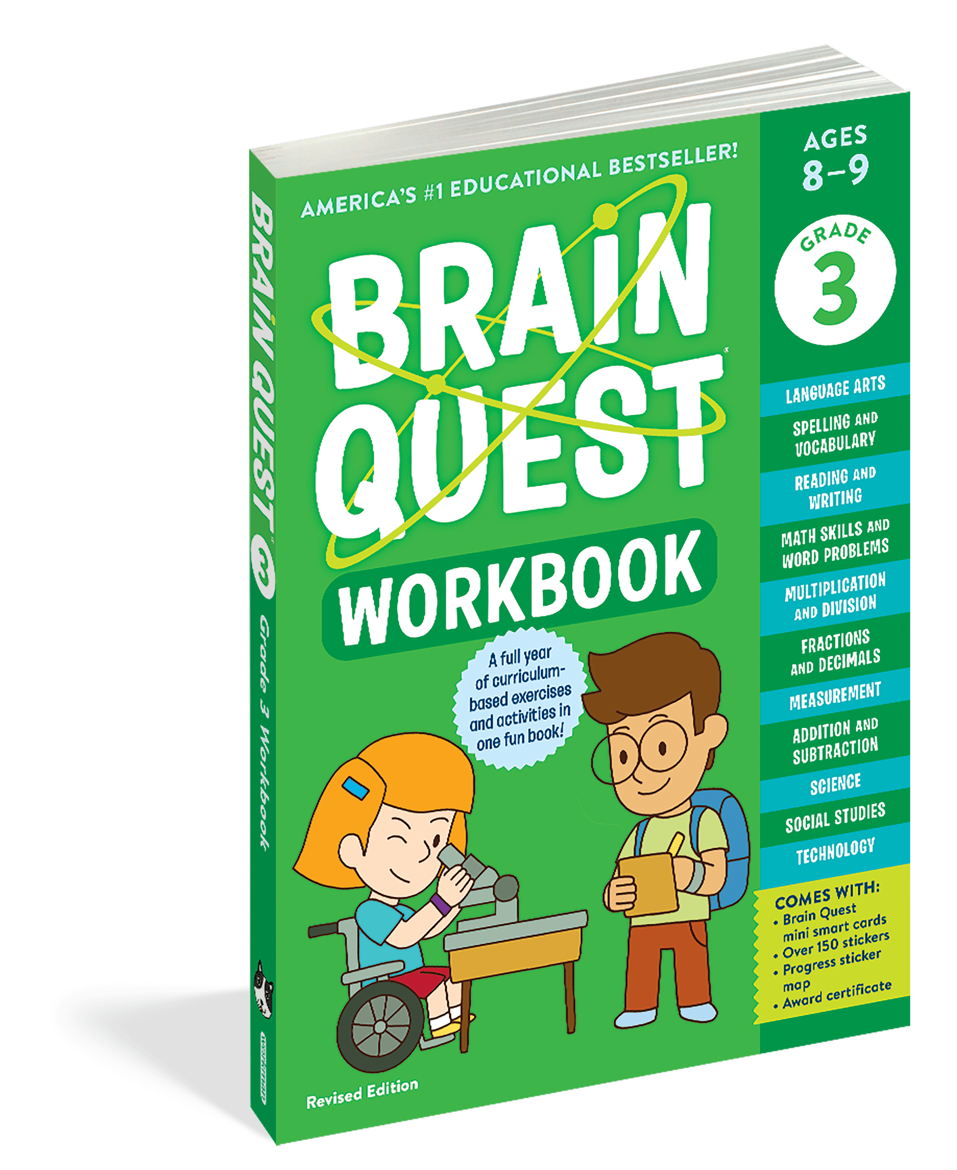 Brain Quest Workbook: 3rd Grade Revised Edition by Workman Publishing ...