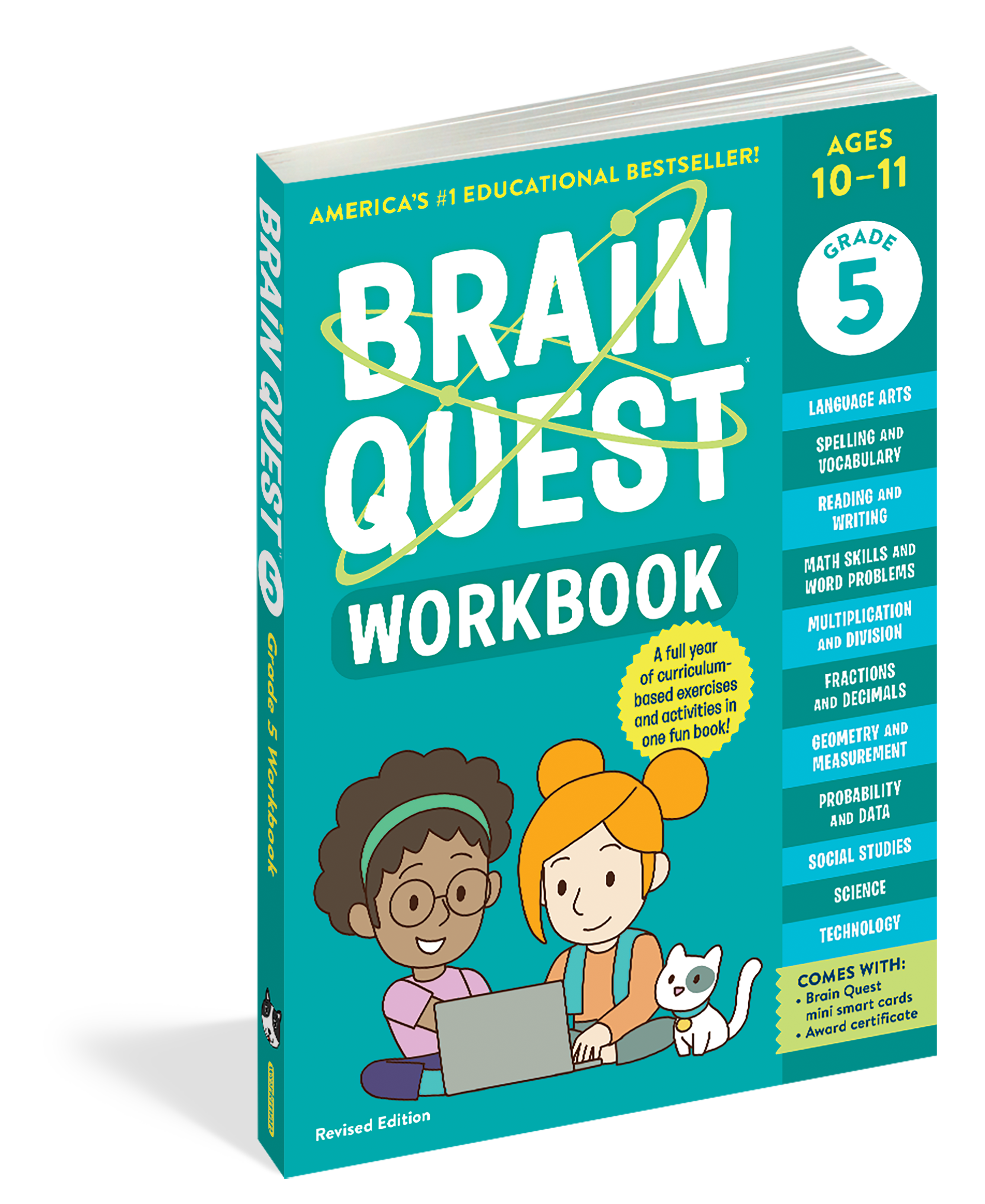 Brain Quest Workbook: 5th Grade Revised Edition by Workman Publishing ...
