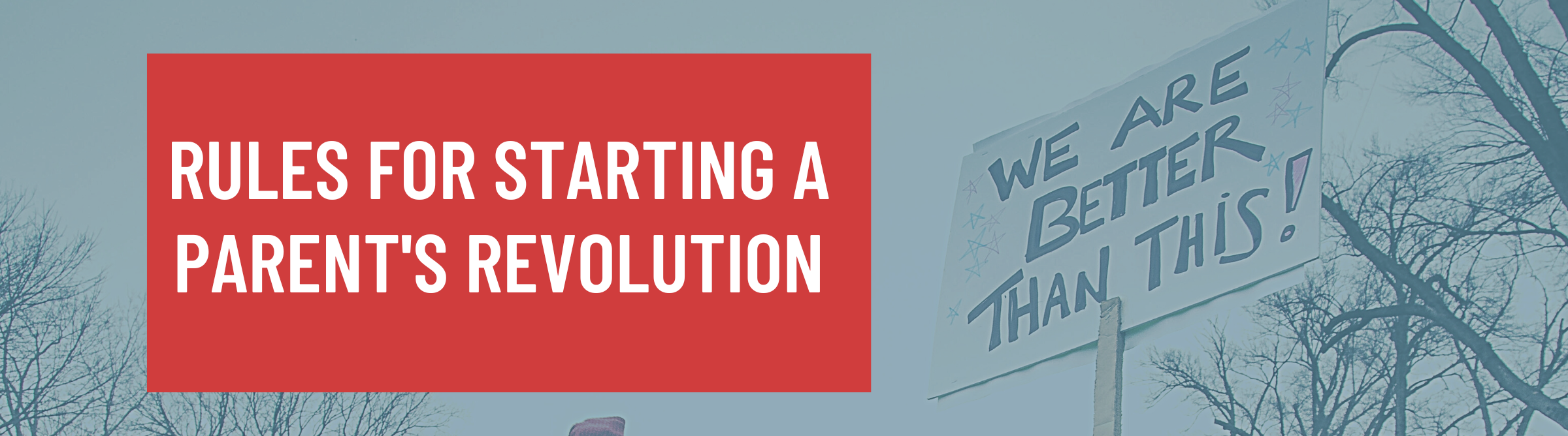 Rules for starting a parent’s revolution | Hachette Book Group
