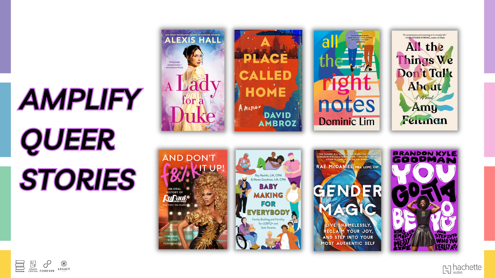 Amplify Queer Stories | Hachette Book Group