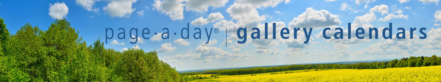 Page-A-Day Gallery Calendars Brand Page | Hachette Book Group