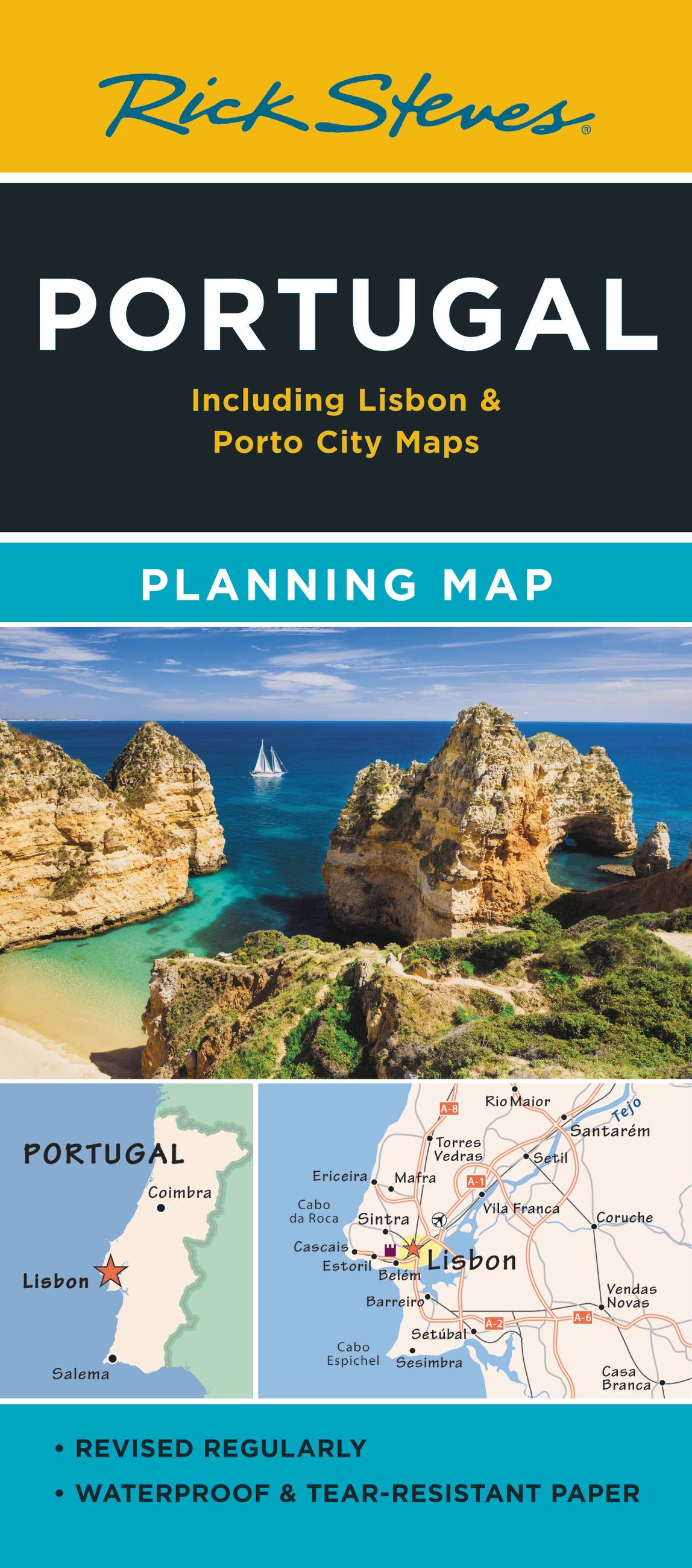 Rick Steves Portugal Planning Map by Rick Steves | Hachette Book Group