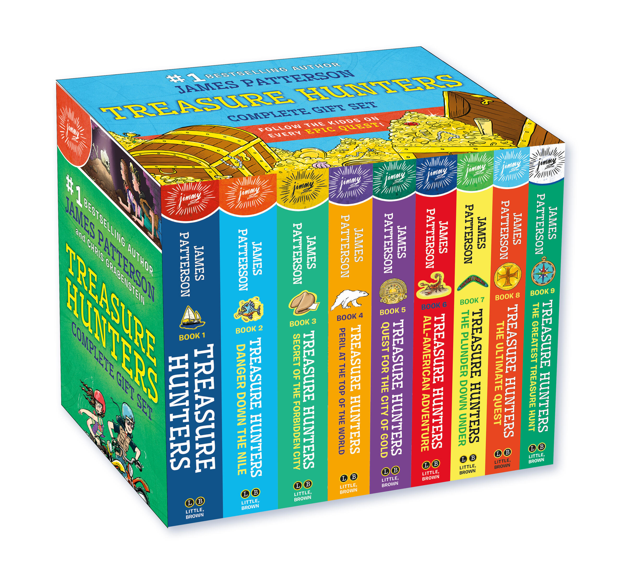 Treasure Hunters Complete Paperback Gift Set by James Patterson ...