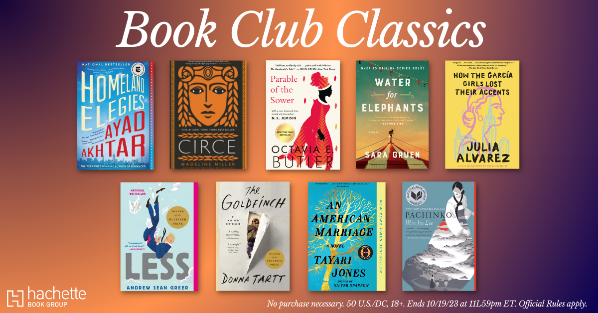 Book Club Classics Sweepstakes | Hachette Book Group