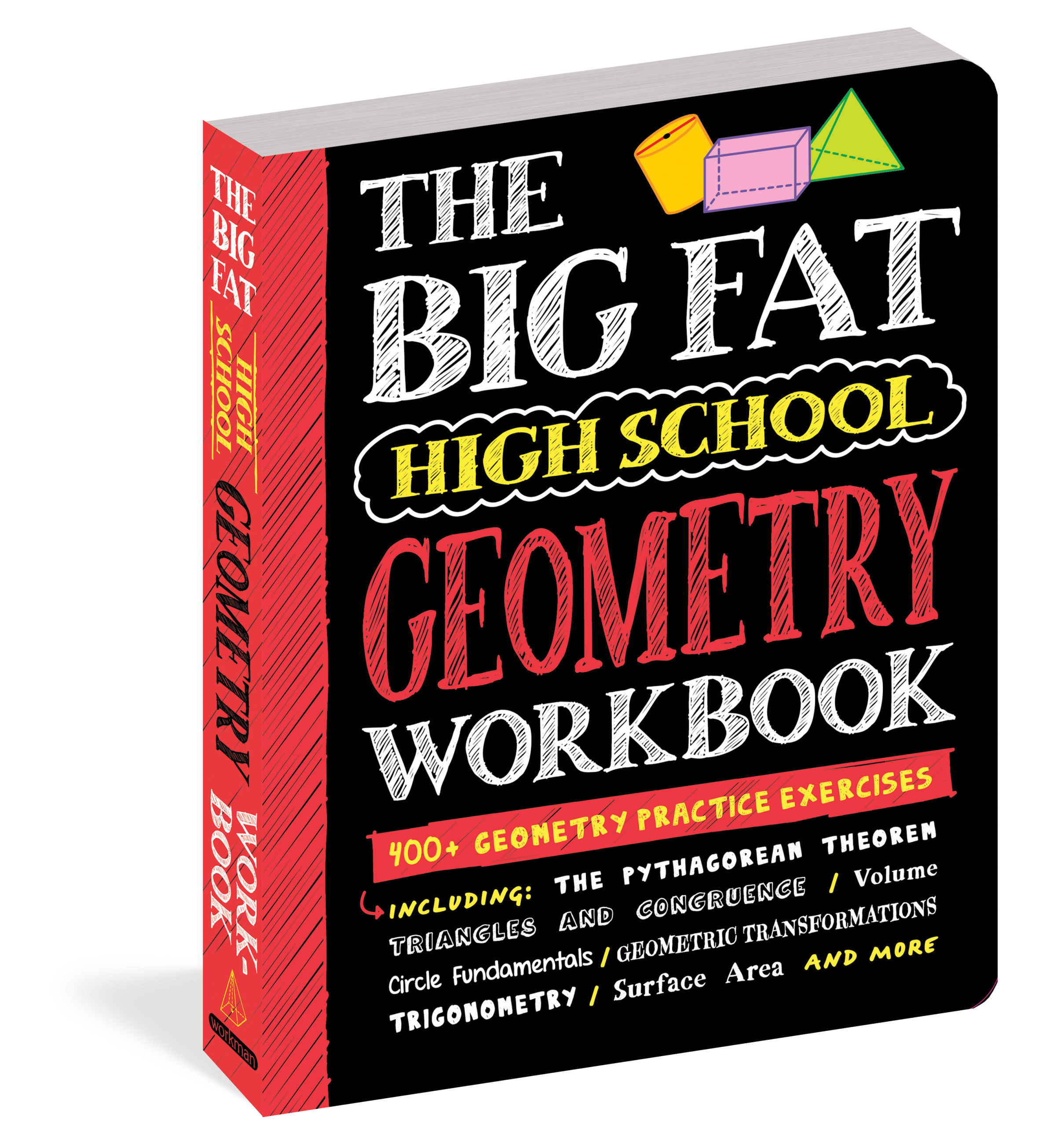 Big Fat High School Geometry Workbook by Workman Publishing | Hachette ...