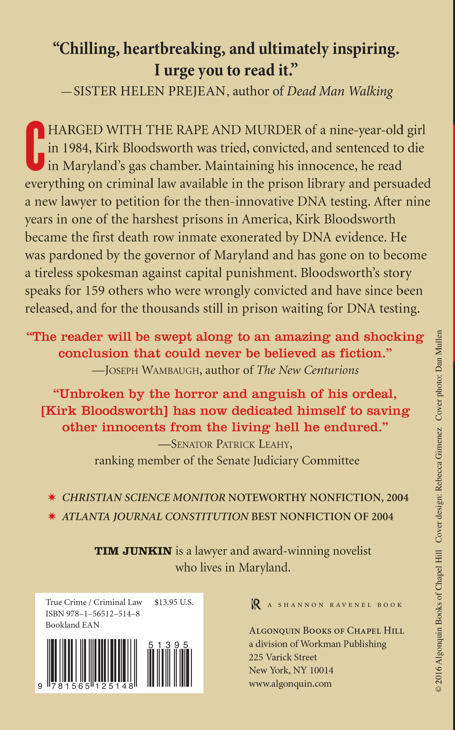 Bloodsworth by Tim Junkin | Hachette Book Group
