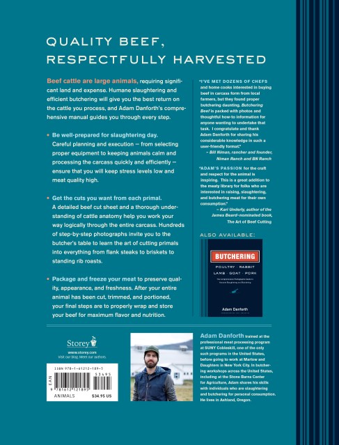 Butchering Beef by Adam Danforth | Hachette Book Group