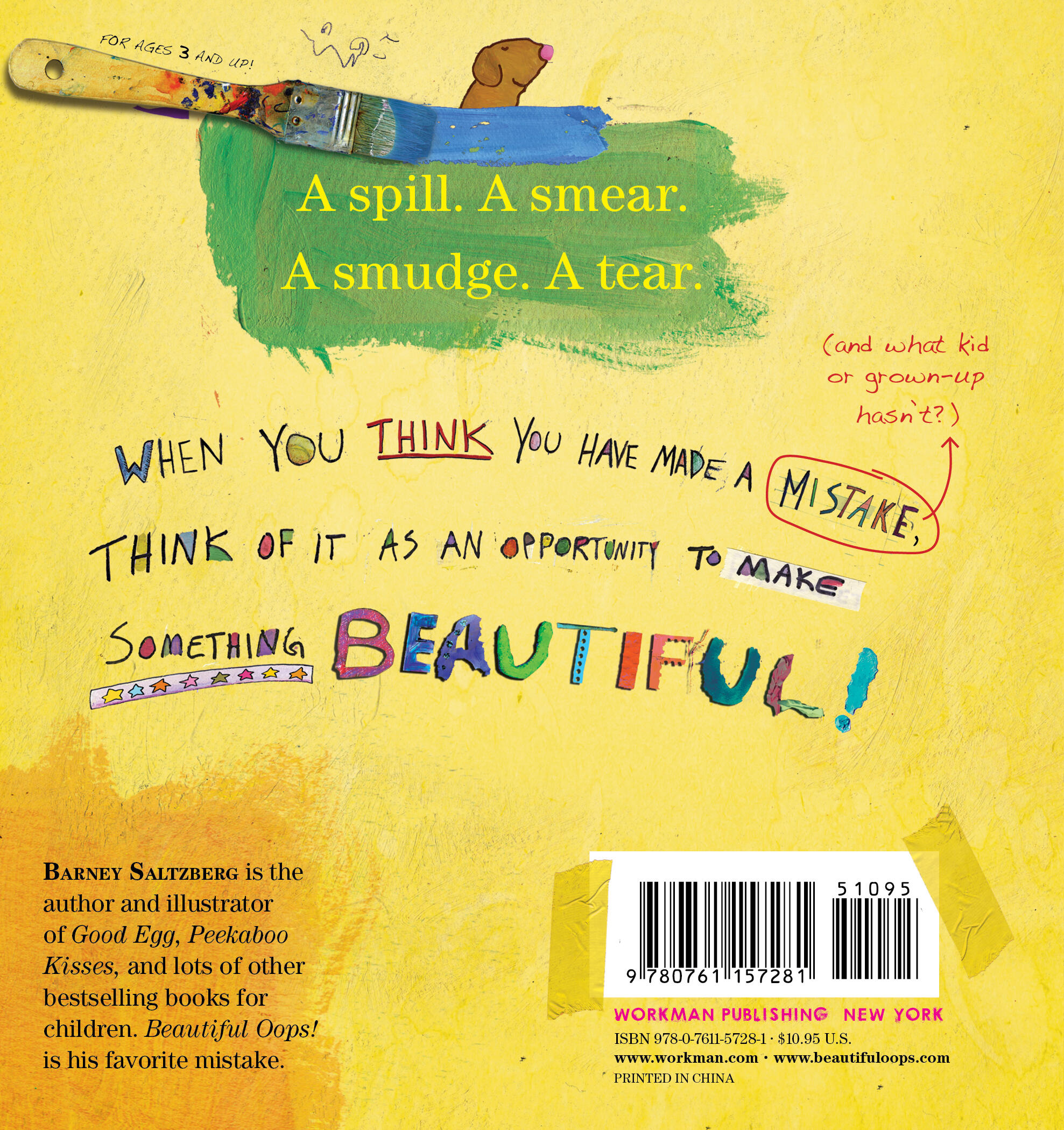 Beautiful Oops! by Barney Saltzberg | Hachette Book Group