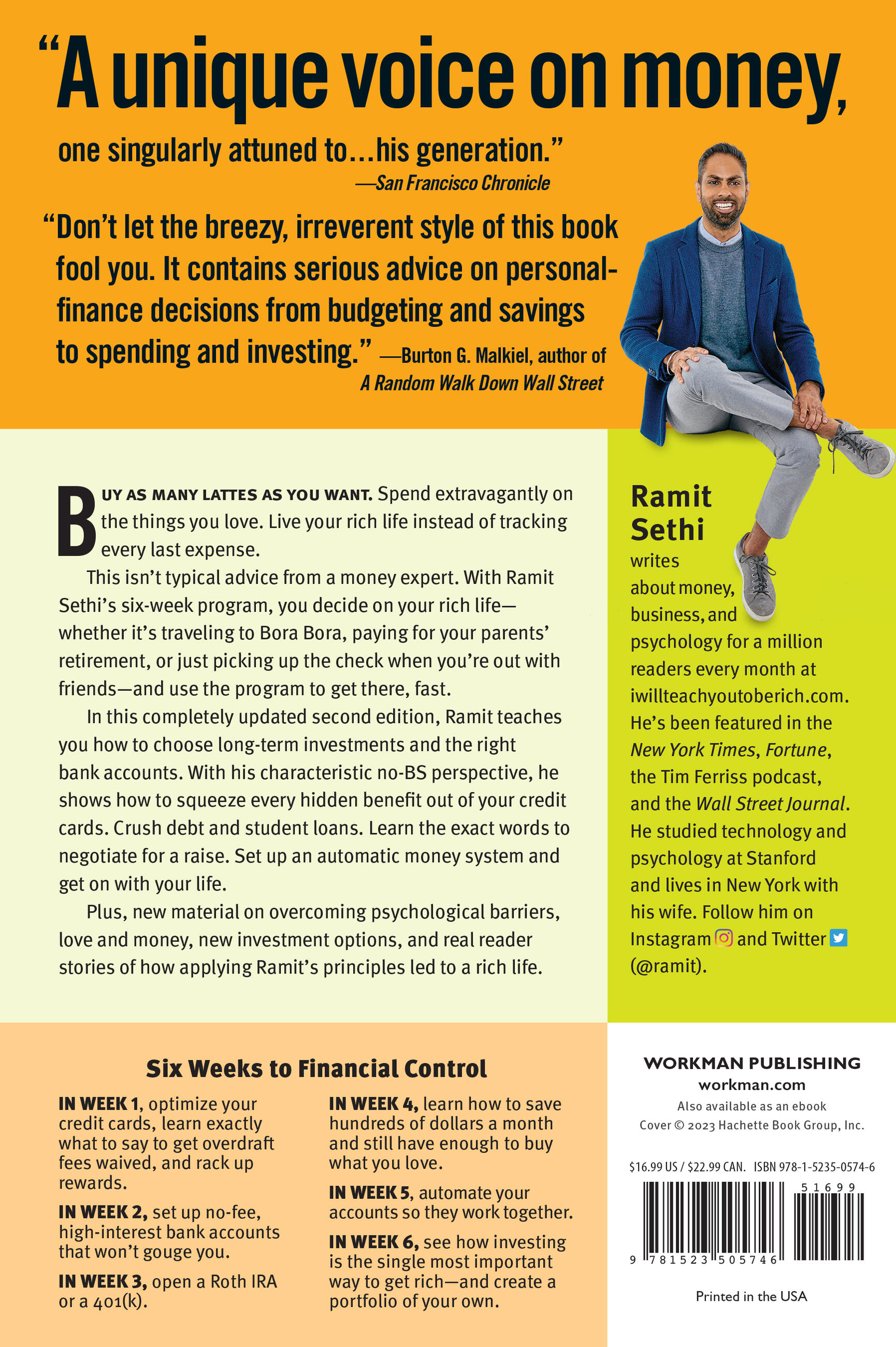 I Will Teach You to Be Rich by Ramit Sethi | Hachette Book Group