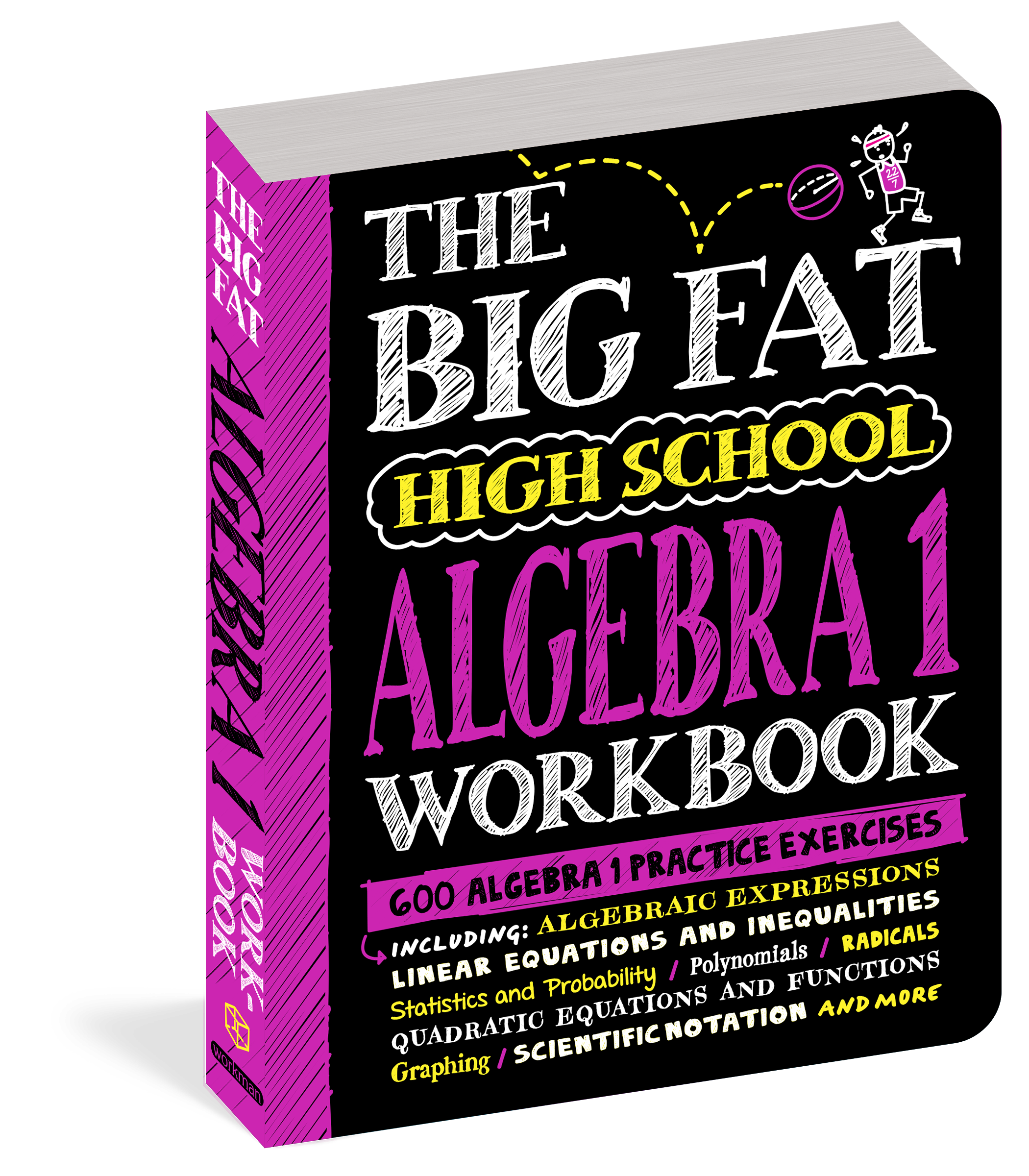 The Big Fat High School Algebra 1 Workbook by Workman Publishing ...