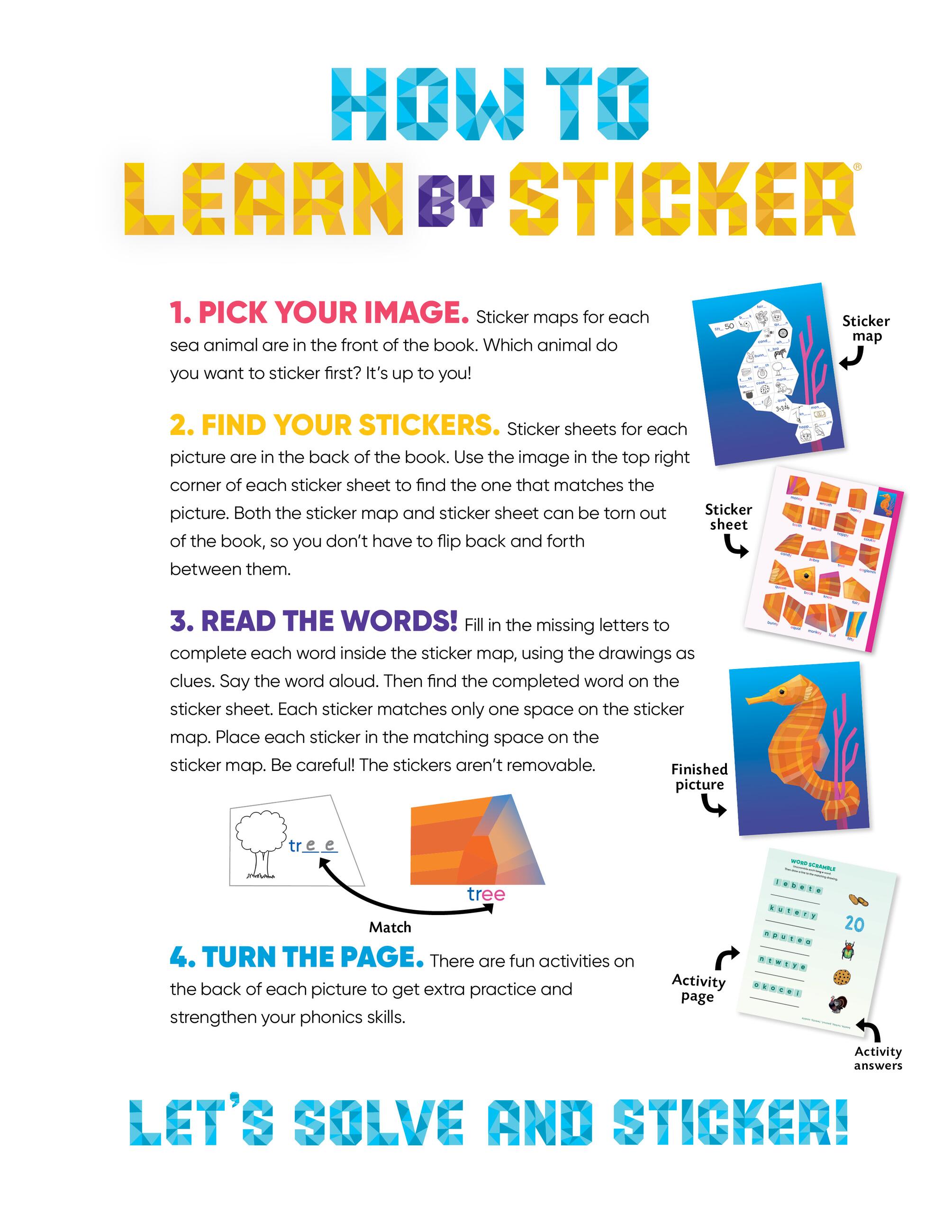 Learn by Sticker: More Phonics by Workman Publishing | Hachette Book Group