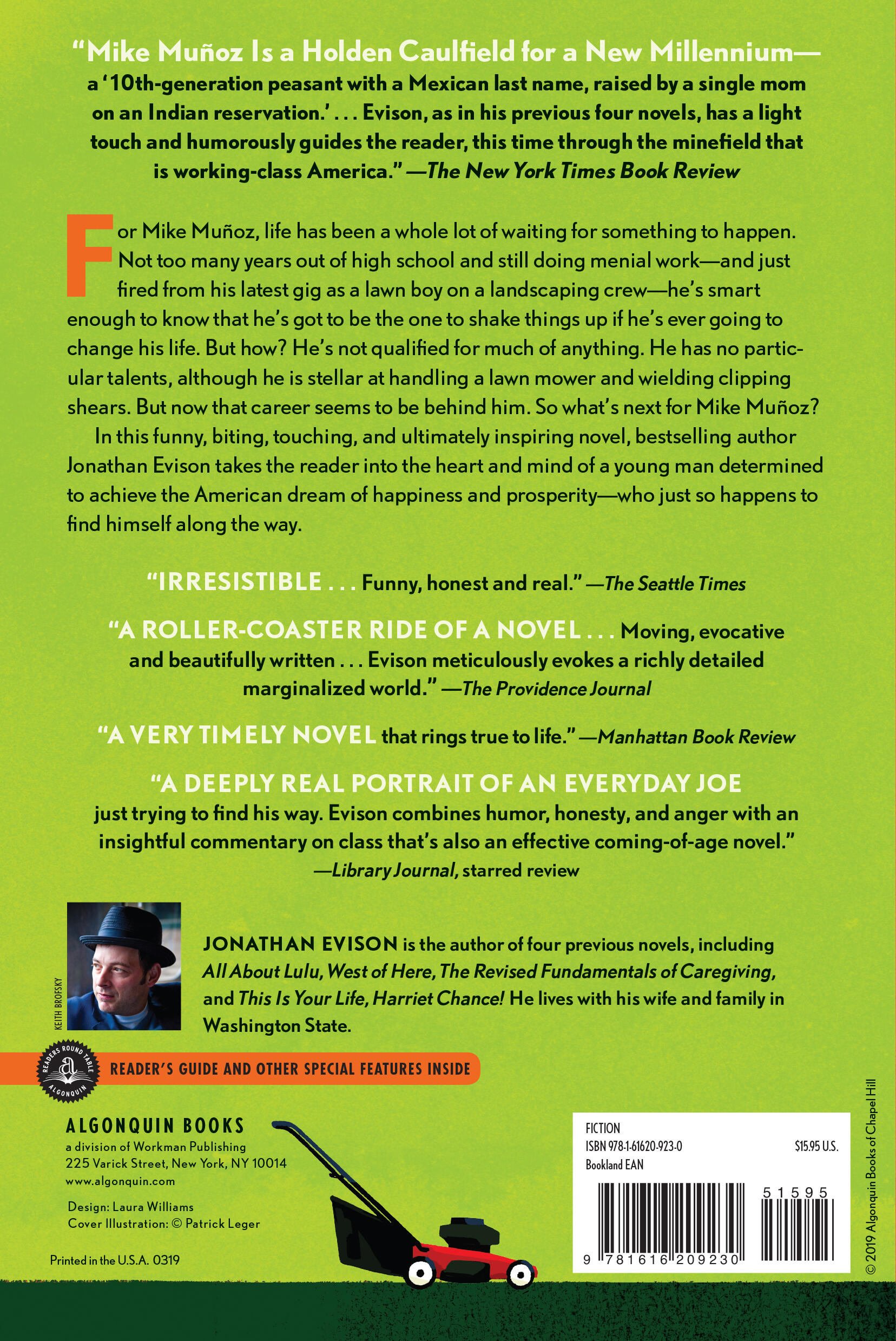 Lawn Boy by Jonathan Evison | Hachette Book Group