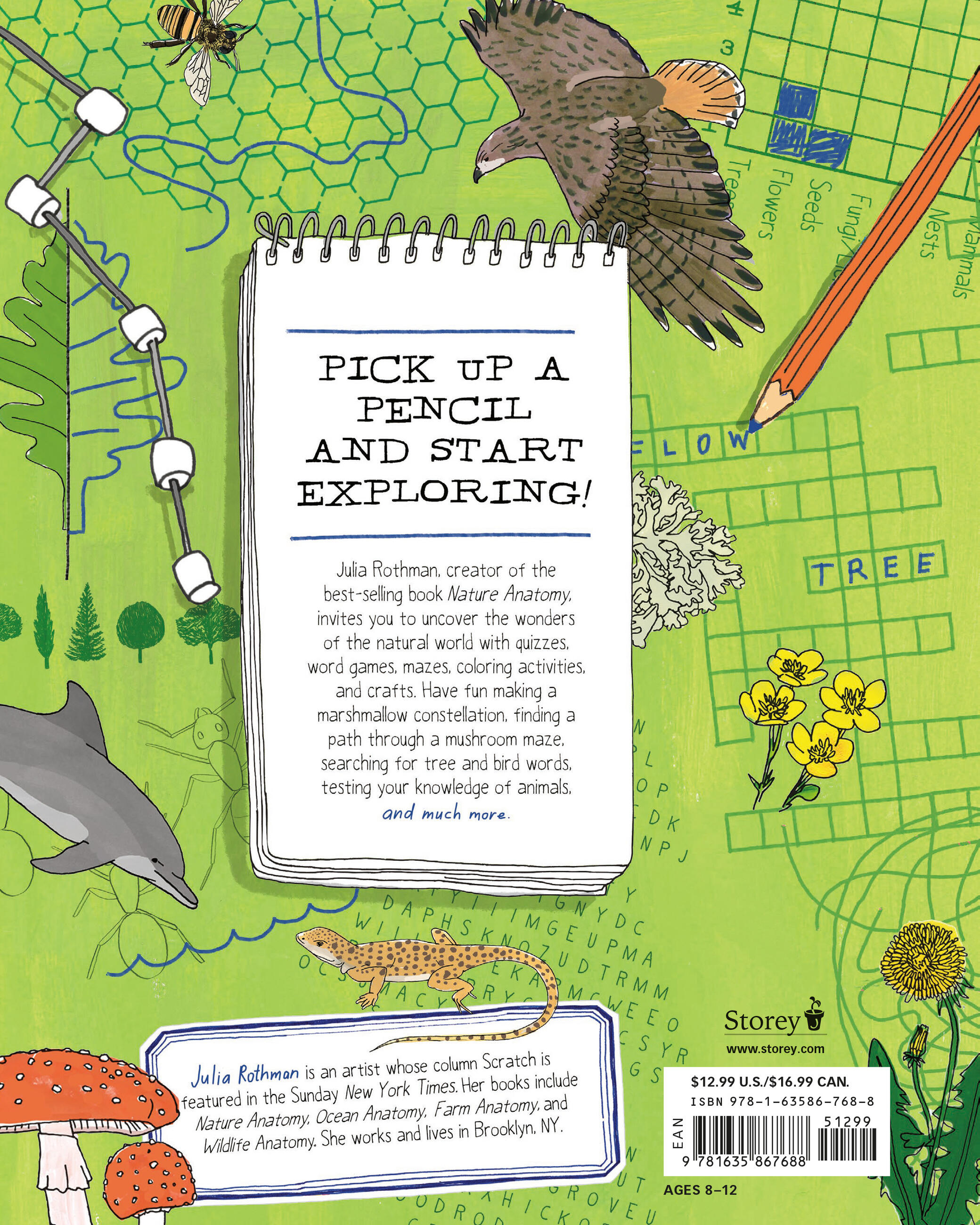 Julia Rothman’s Nature Anatomy Activity Book by Julia Rothman ...
