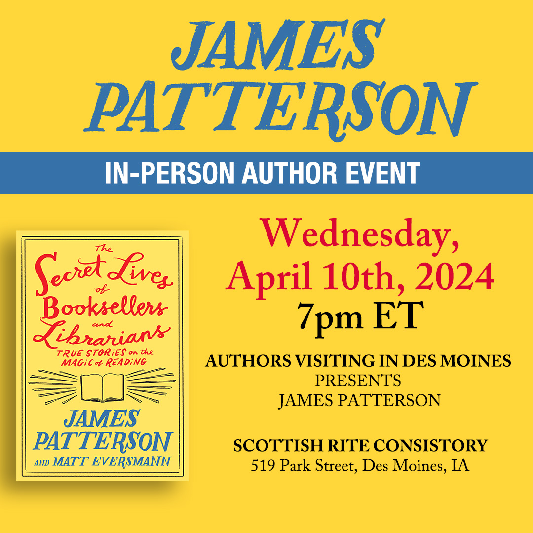 James Patterson Events | James Patterson