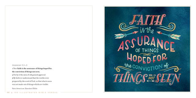 100 Illustrated Bible Verses by Workman Publishing | Hachette Book Group