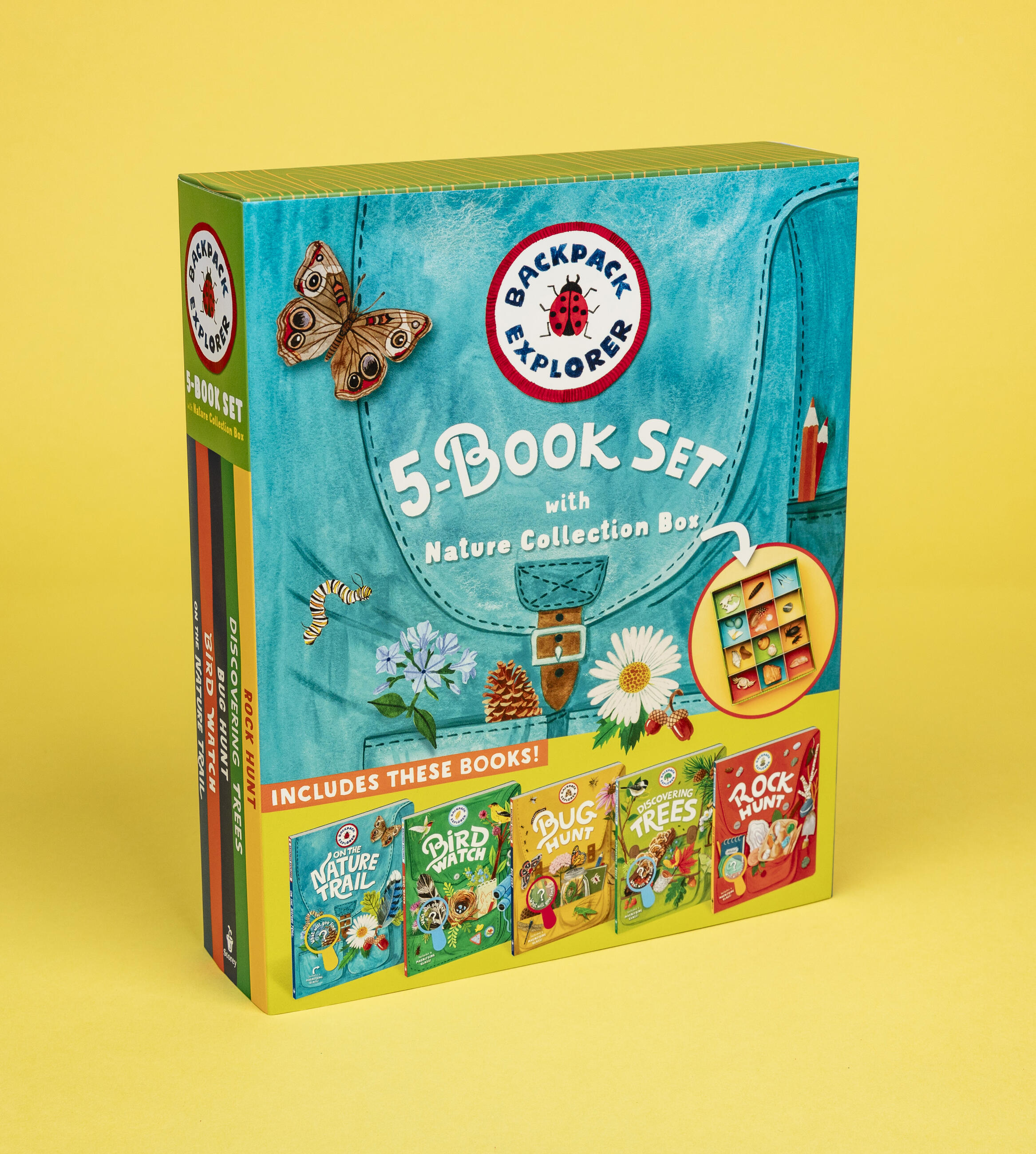 Backpack Explorer 5-Book Set with Nature Collection Box by Editors of ...