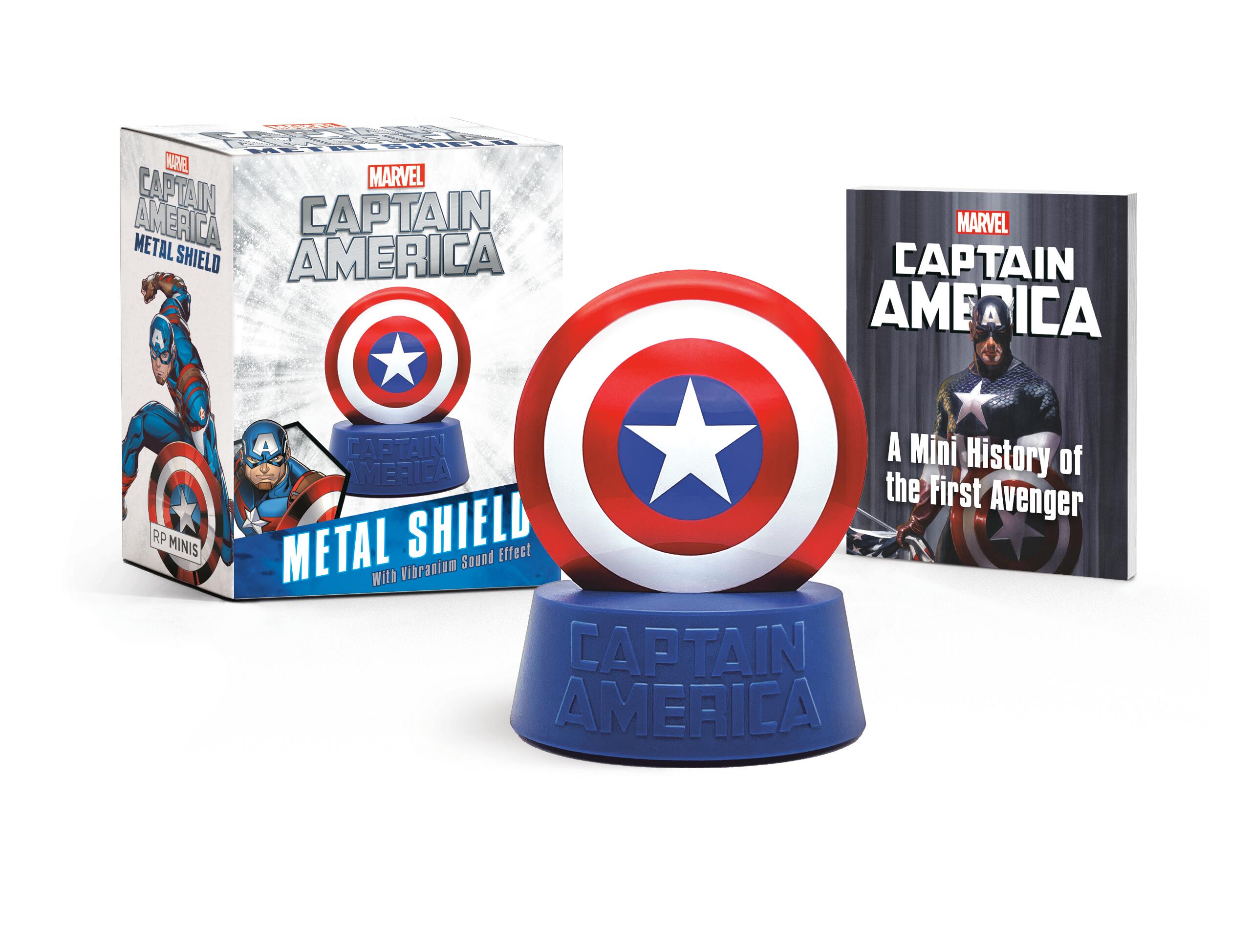 Marvel: Captain America Metal Shield by Robert K. Elder | Hachette Book ...