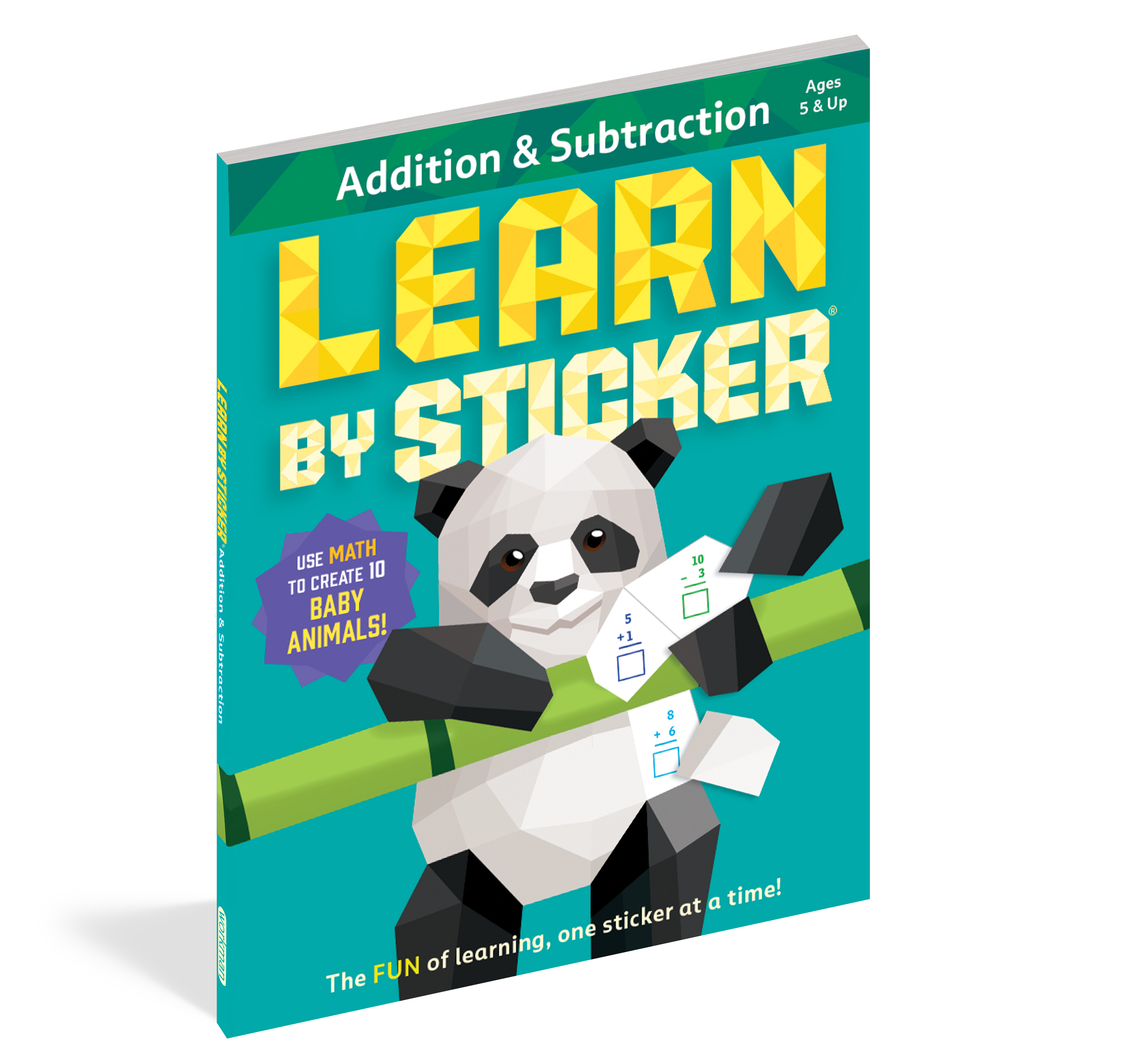 Learn by Sticker: Addition and Subtraction by Workman Publishing ...