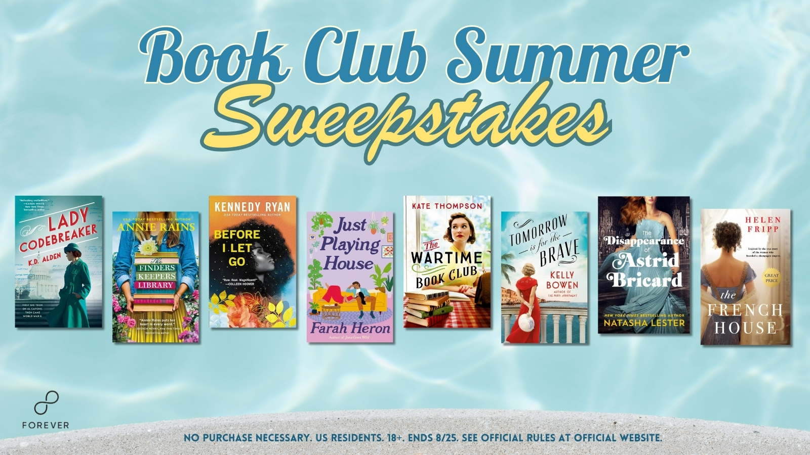Book Club Summer Sweepstakes | Hachette Book Group