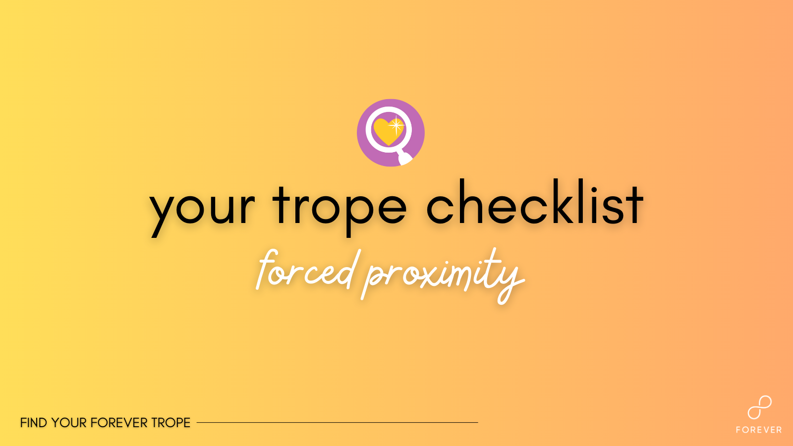 Ultimate Forced Proximity Romance Checklist | Hachette Book Group