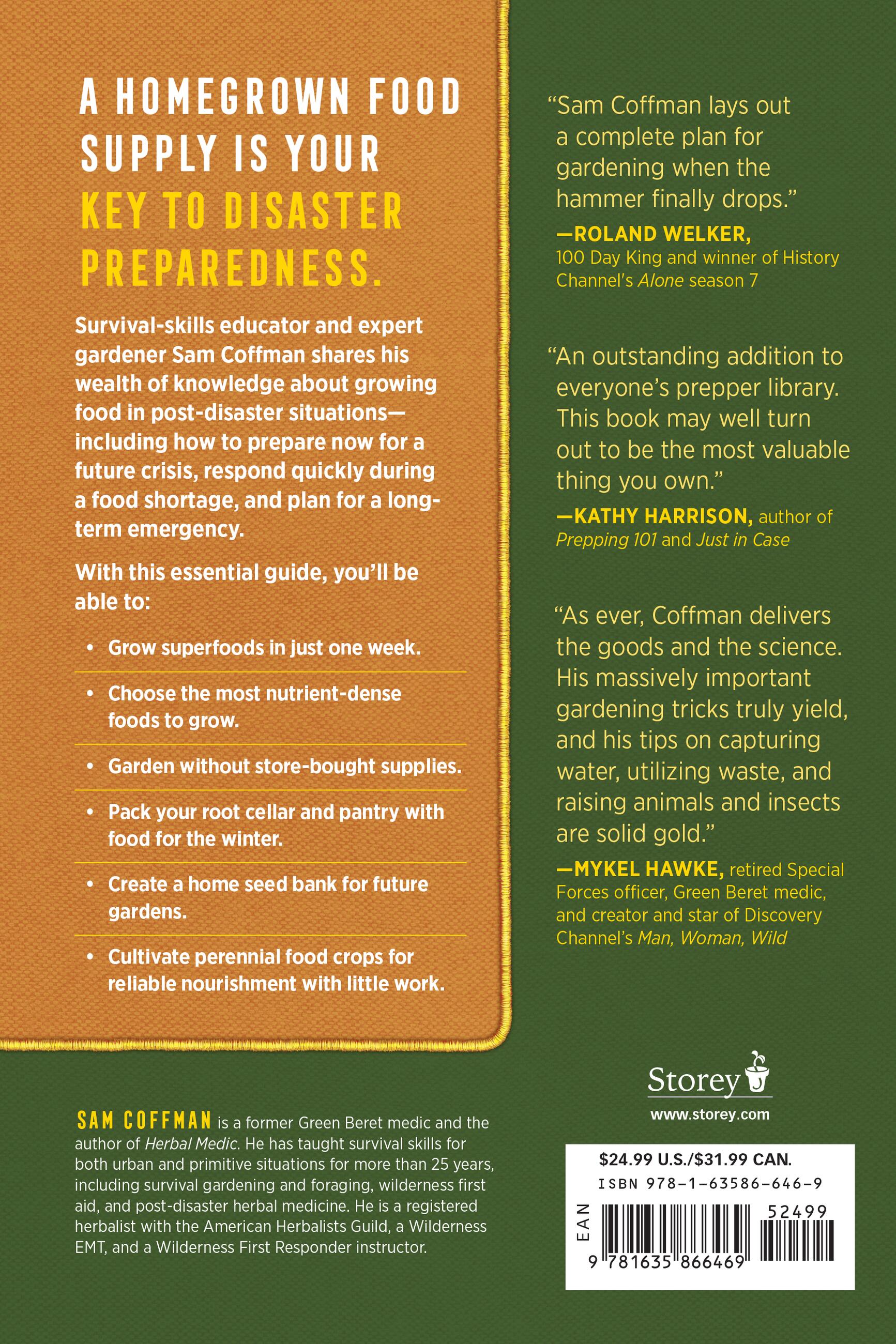 Survival Gardening by Sam Coffman | Hachette Book Group