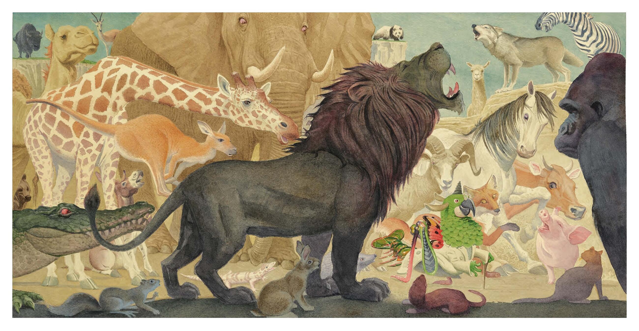 The Scroobious Pip by Edward Lear & Charles Santore & Nicholas Santore ...
