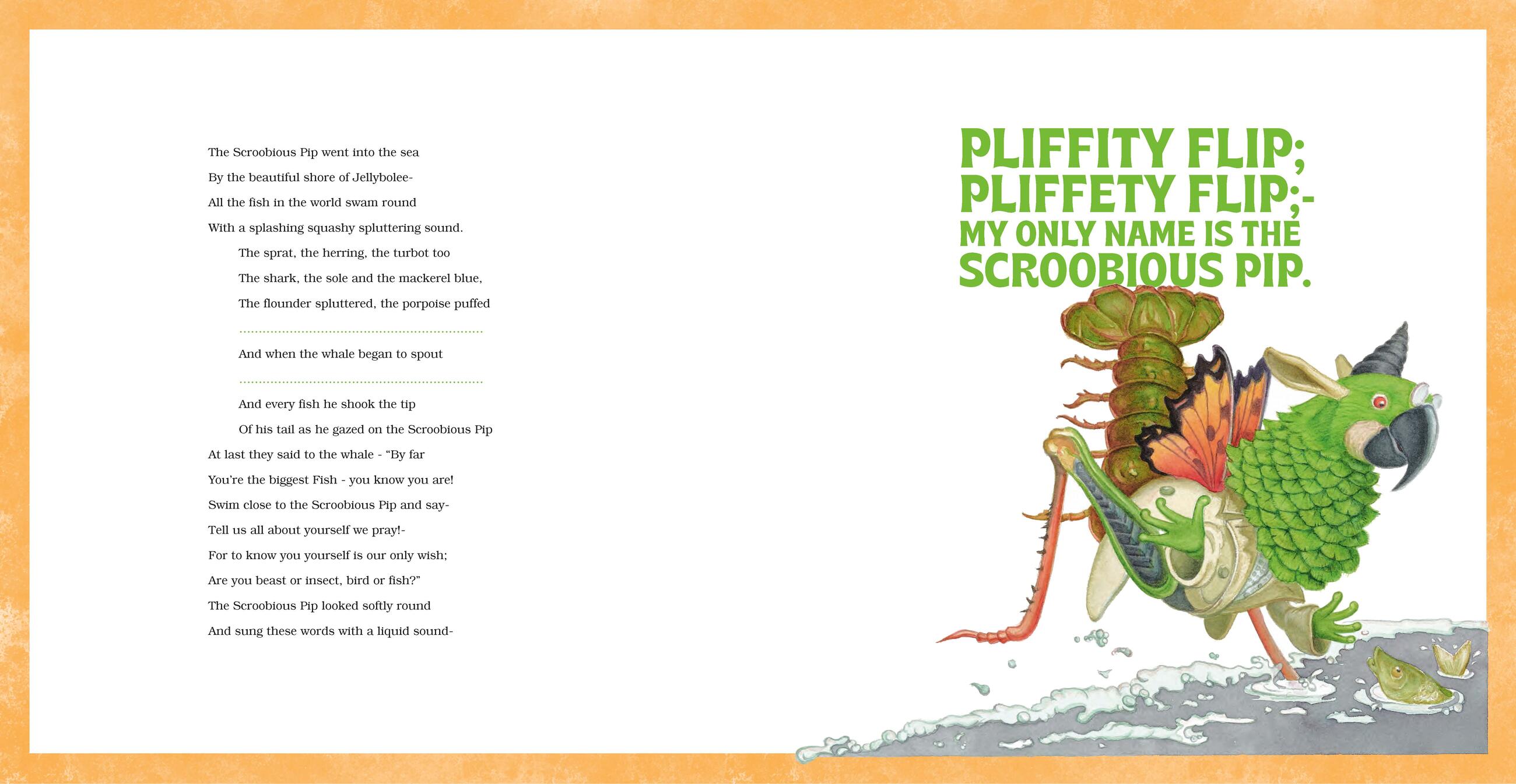 The Scroobious Pip by Edward Lear & Charles Santore & Nicholas Santore ...