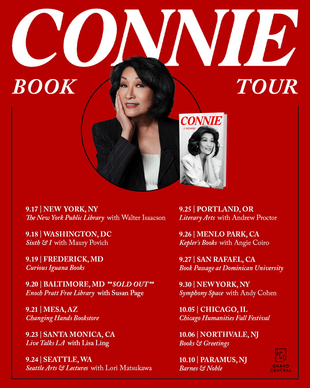 CONNIE CHUNG BOOK TOUR | Hachette Book Group